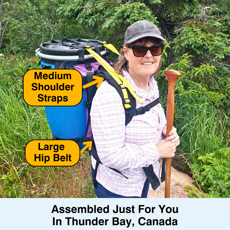 Voyageur Canoe Trip Barrel Harness – Ostrom Outdoors